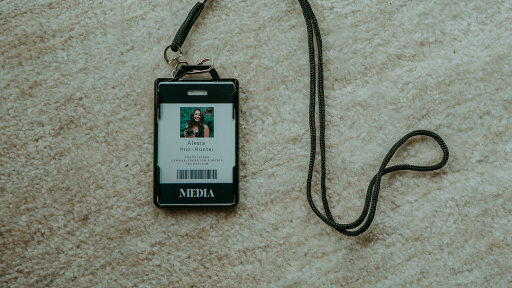How to make a Media Pass for Flying Photo/Video Equipment