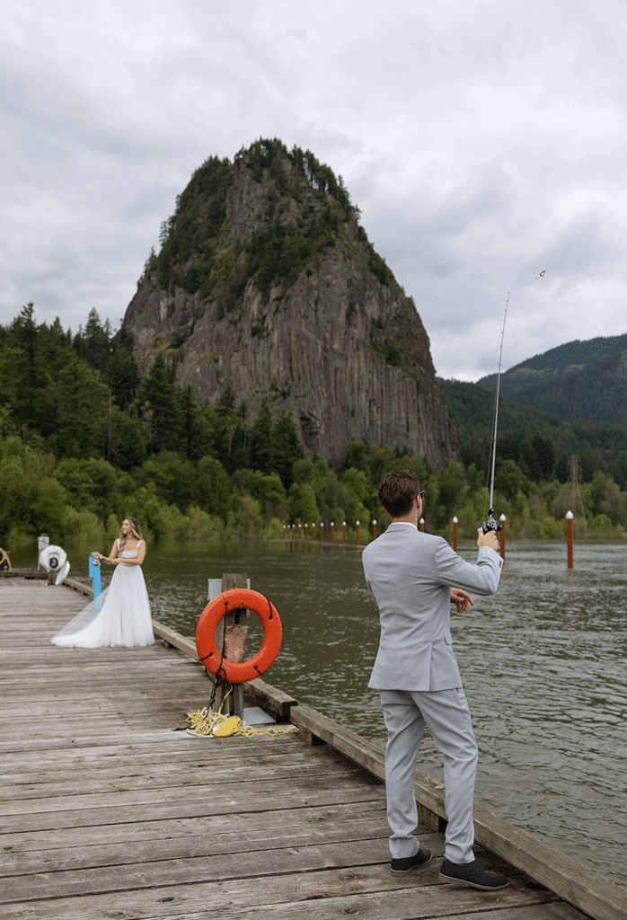 An Adventure Elopement in Oregon's Columbia River Gorge | Leah & Ali ...