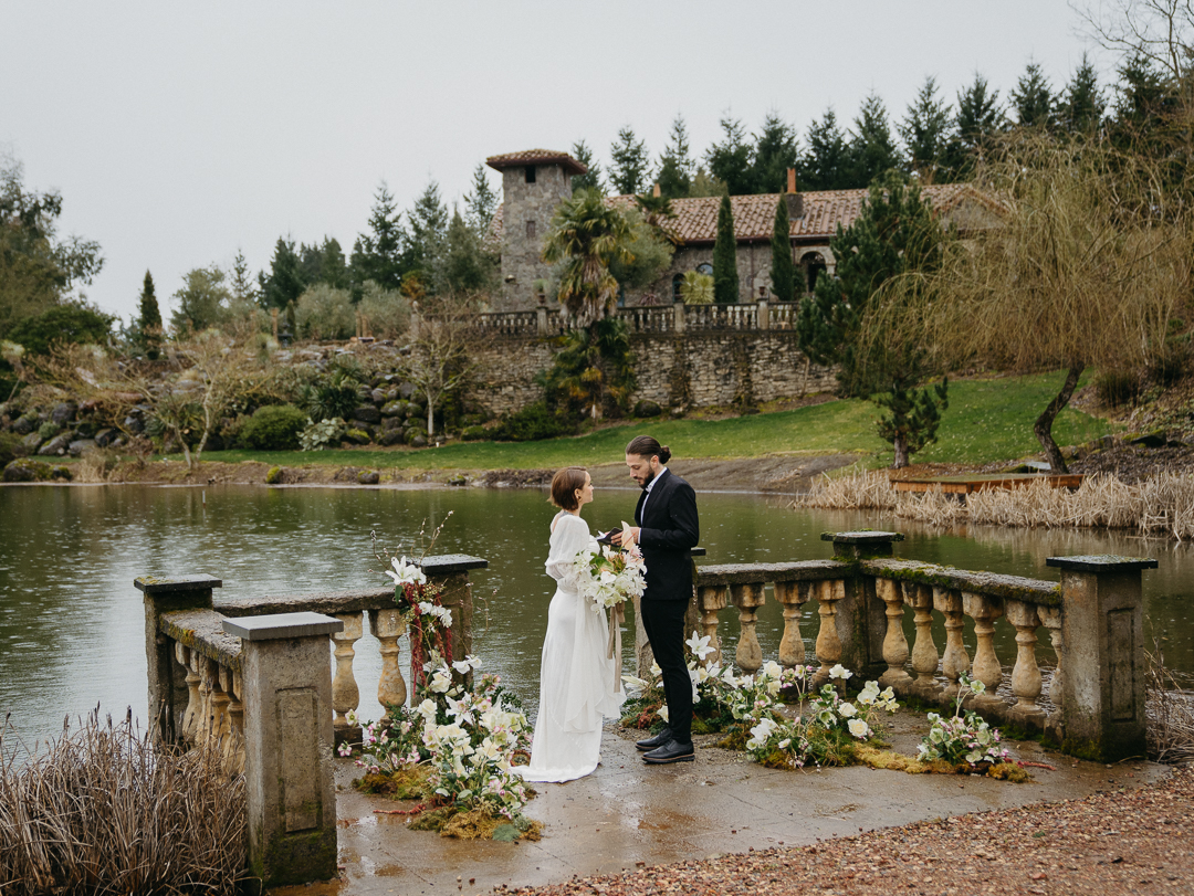 Villa Catalana Cellars | Oregon City Tuscan Wedding