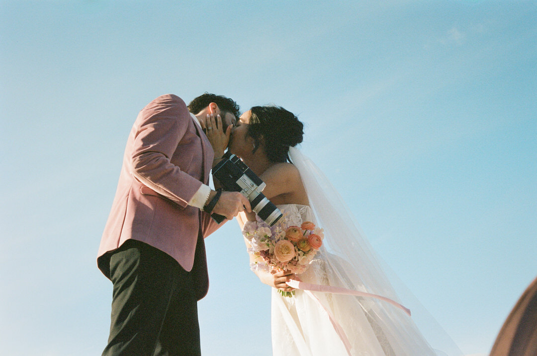 Larc Hill Vineyard Wedding | A + R Colorful Floral Styled Shoot